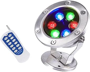 Amazon.com: Ring Fountain LED Lamp, Submersible Fountain Light, 360 ...