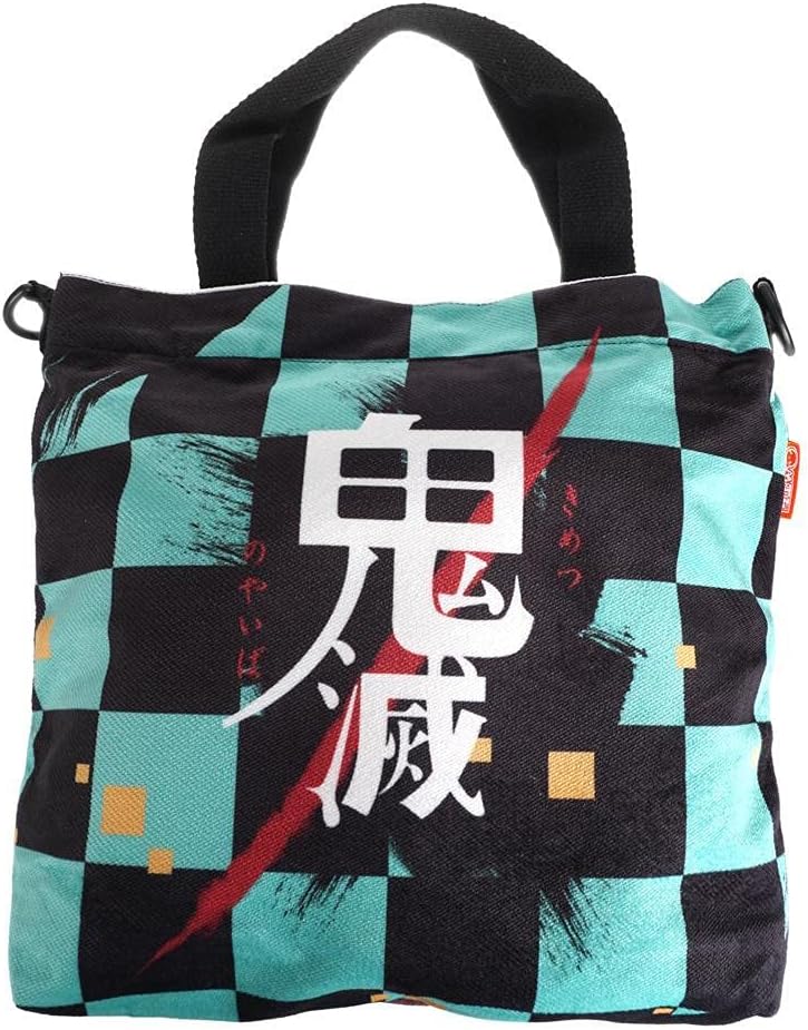 Kimetsu no Yaiba Tote Bag | Demon Slayer Shoulder Bag | Tanjiro Kamado ...