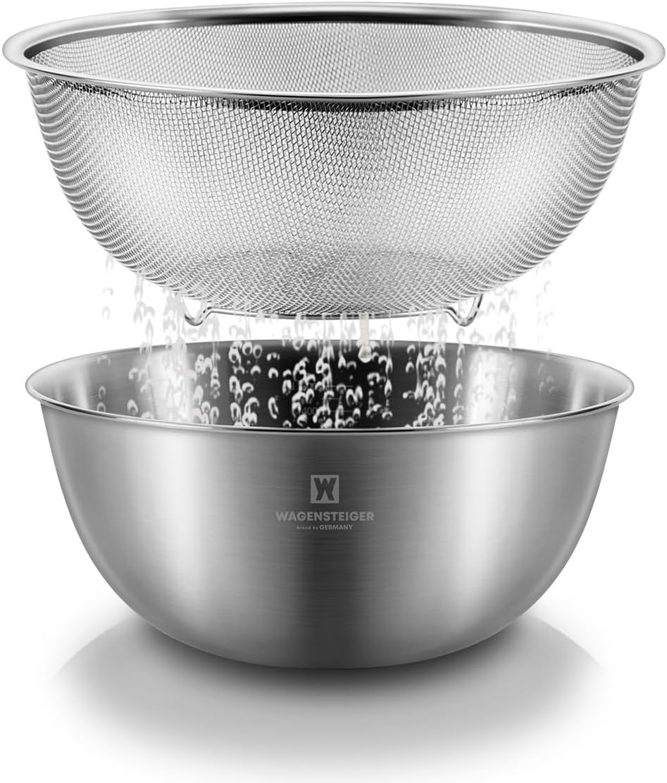 Amazon.com: ZWILLING Prep 6-pc Brushed Stainless Steels Nesting Bowls ...