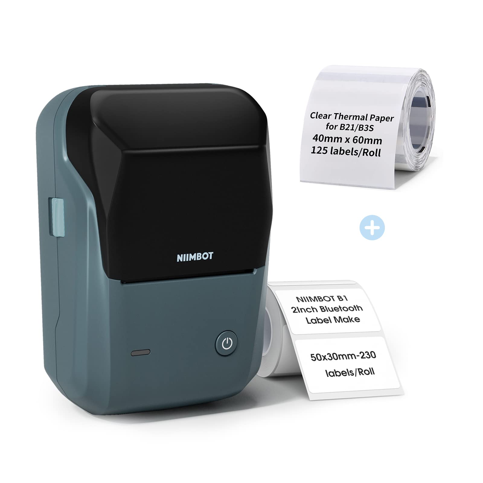 Amazon.com : NIIMBOT B1 Label Maker with 2 Roll Label Tape : Office ...