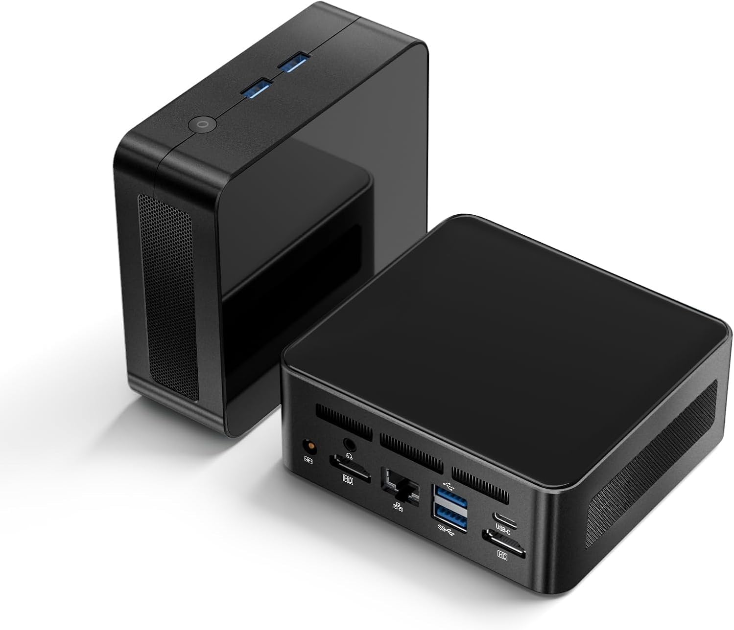 Amazon.com: GenMachine Mini PC AMD Ryzen 5 3550H Mini Computers Up to 3 ...