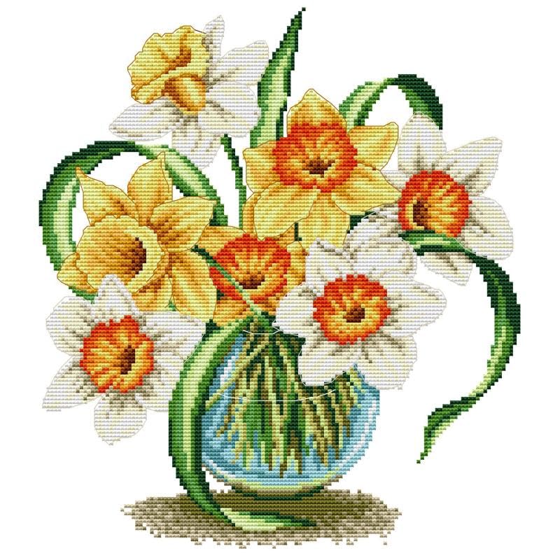 Amazon.com: CROSSDECOR Cross Stitch Kits for Adults Beginners Full ...
