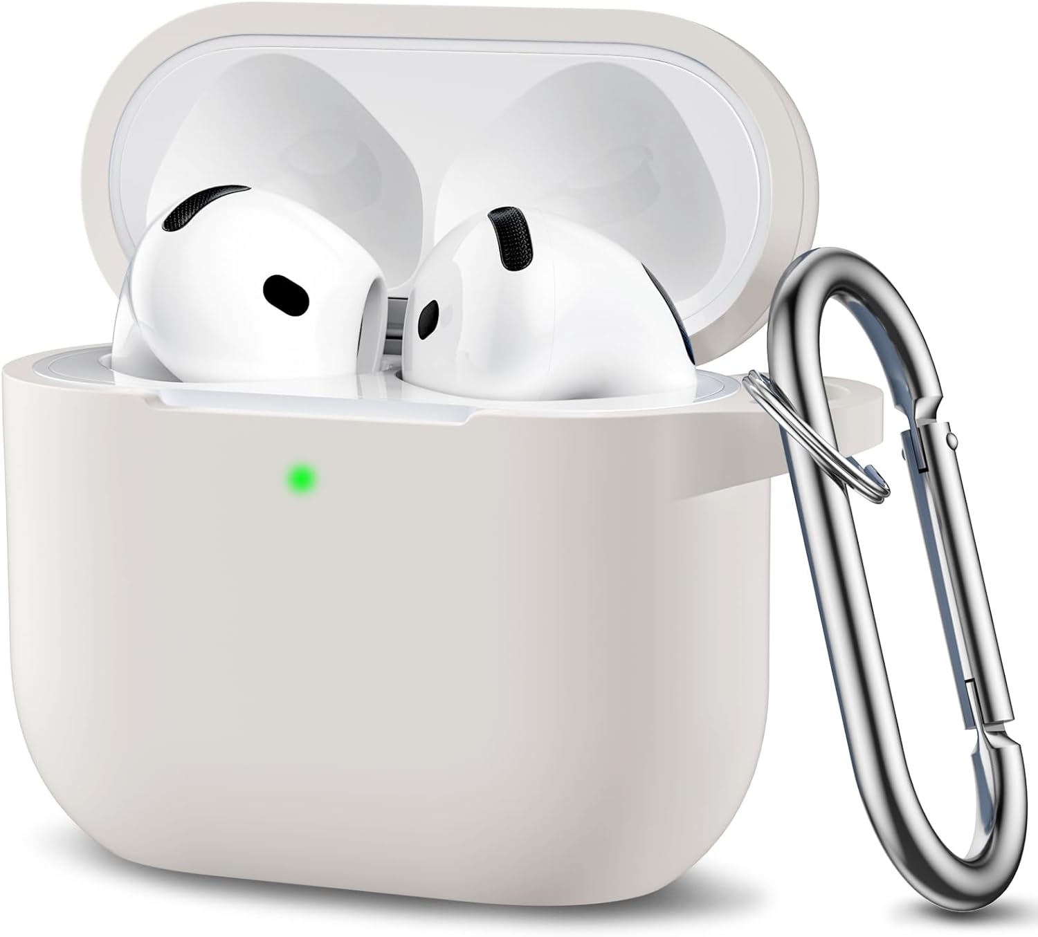 Ouwegaga Compatible for AirPods 4th Generation Case 2024- Full Body Protective Case, Shock ...