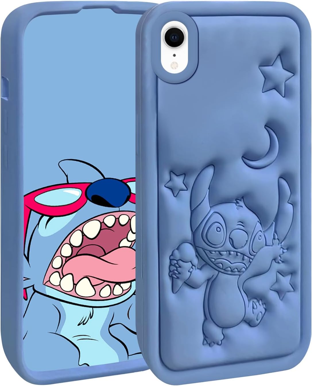 Amazon.com: FINDWORLD Compatible with iPhone XR Case, Cute 3D Cartoon ...
