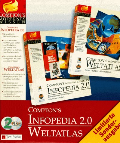 Compton's Infopedia 2.0. Compton's interaktiver Weltatlas, 2 CD-ROMs ...