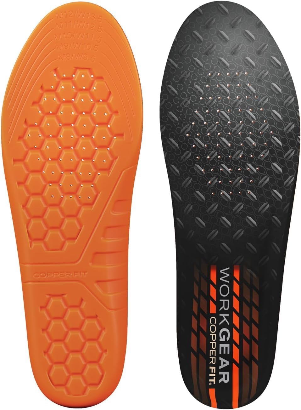 Amazon.com: Inocep Heat Moldable Orthotic Copper Insoles - Ultra Low ...