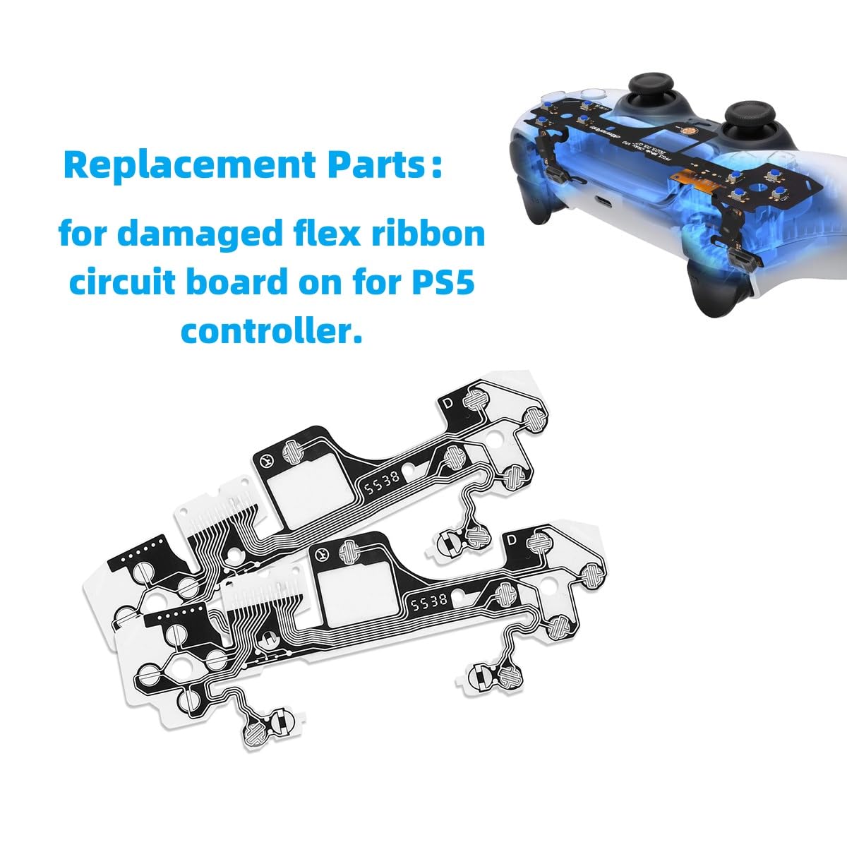 Button Module Film 3.0 Version Conductive Film PS5 Controller ...