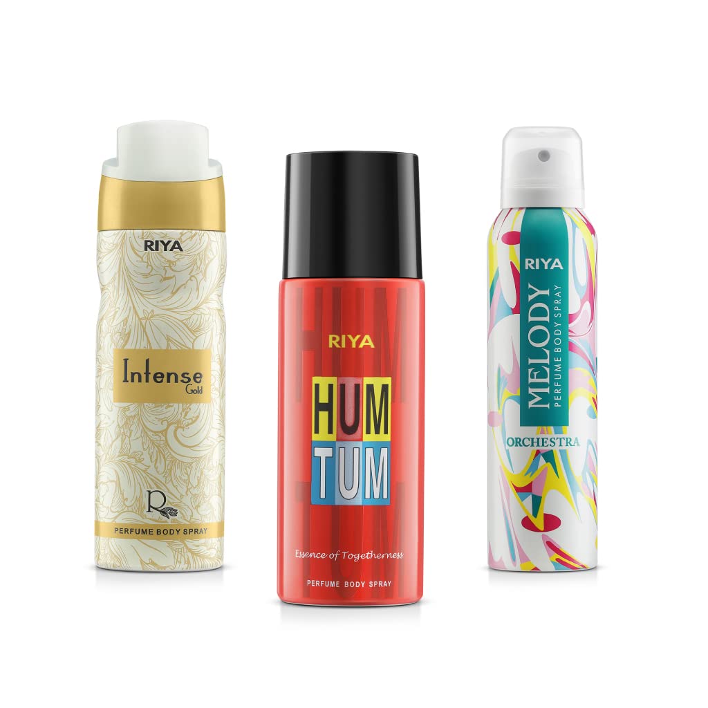 Buy Riya Intense Gold And Hum Tum And Melody Orchestra Body Spray ...