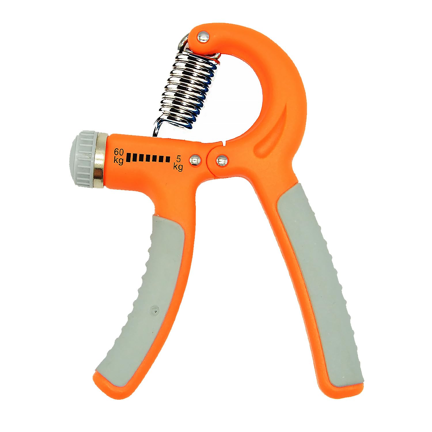 Snapklik.com : Grip Strengthener 1 Pack Orange Rubber Hand Trainer ...