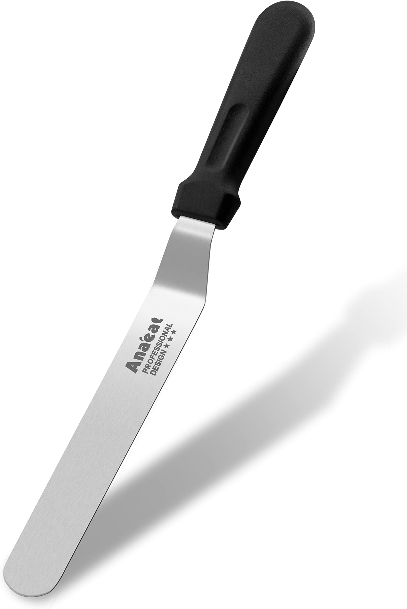 Ateco 1375 Natural Wood Large Sized Straight Spatula, 10-Inch Blade ...