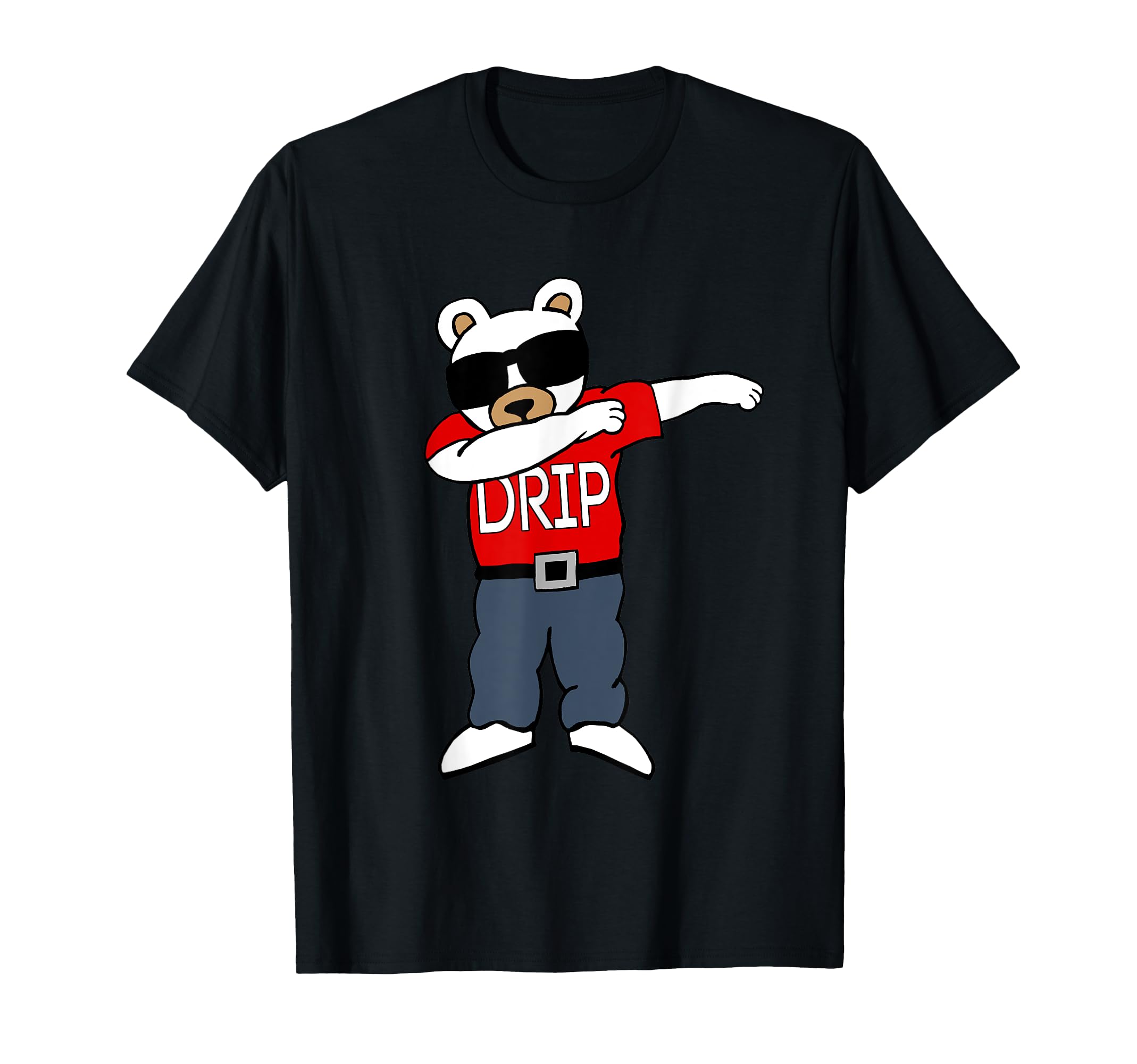 Amazon.com: Dabbing Hip Bear Drip T-Shirt : Clothing, Shoes & Jewelry