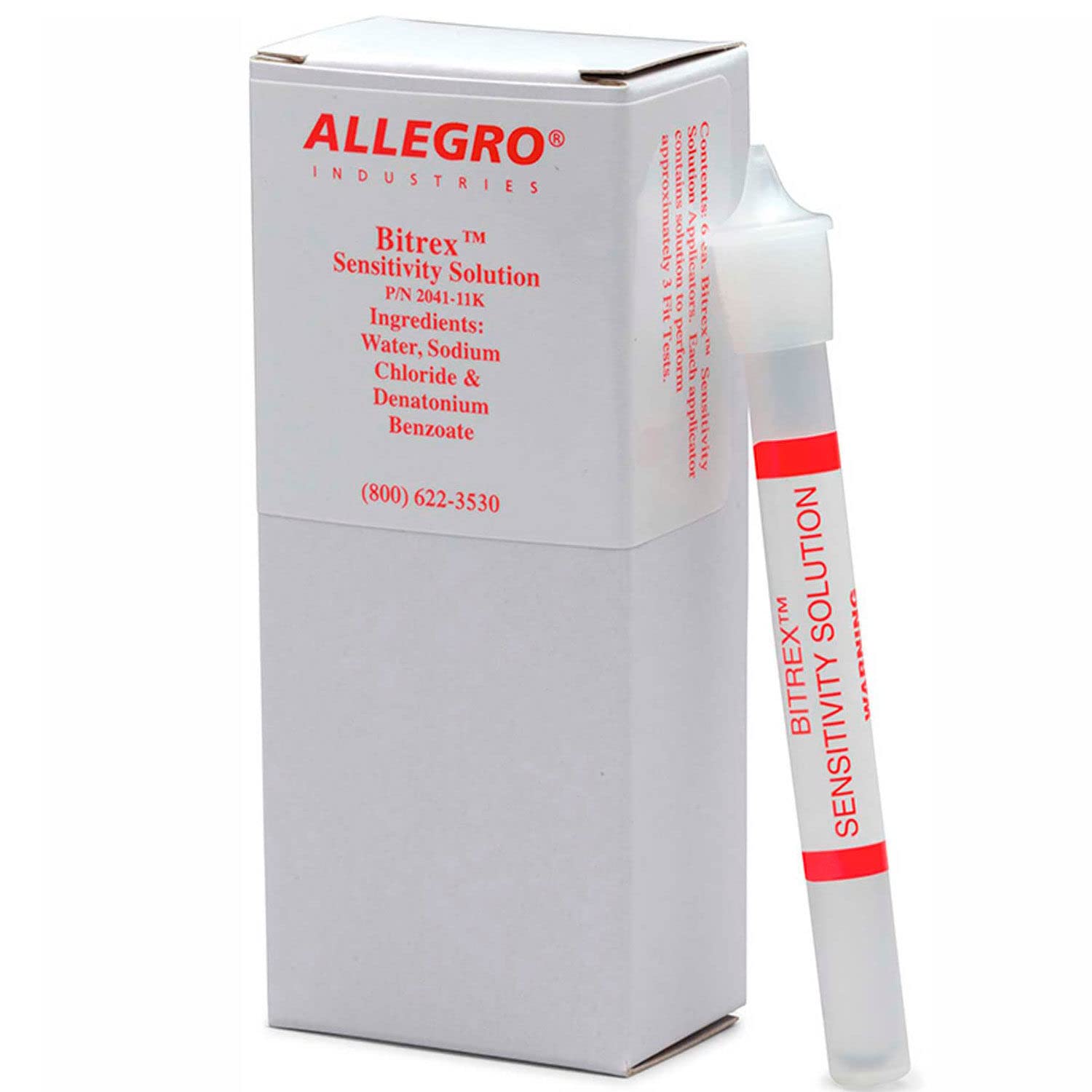 Allegro 2041-11K Bitrex Sensitivity Solution, 6/Box: Amazon.com: Tools ...