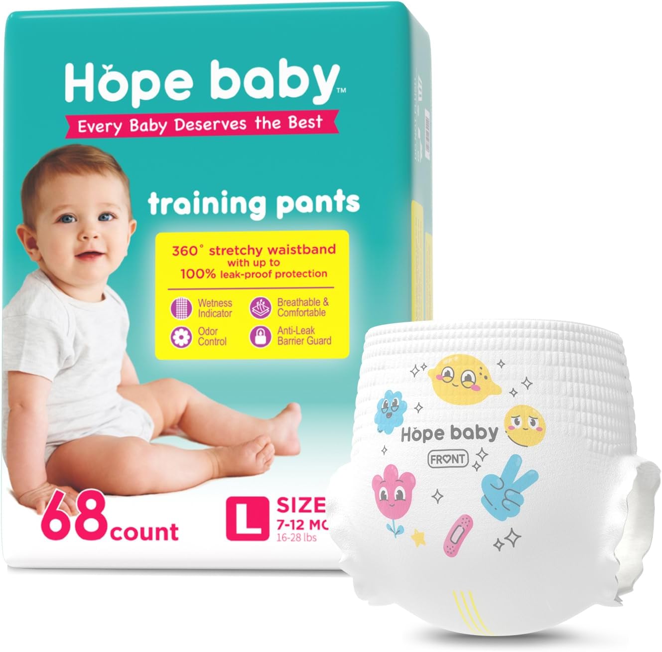 Amazon.com: Parents Choice Training Pants in Size 3T-4T 86 Count : Baby