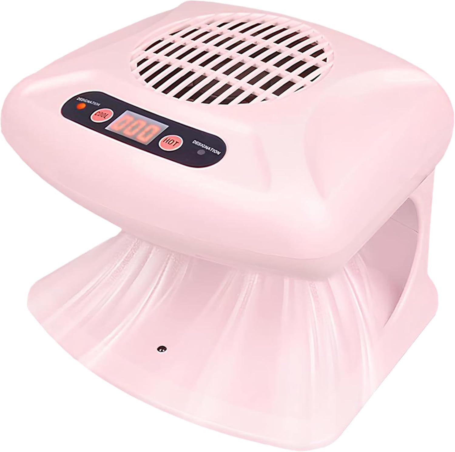 Amazon.com : Nail Fan Air Dryer - 300W Quick Blow Drying Professional 2 Hands Warm & Cool Blower ...