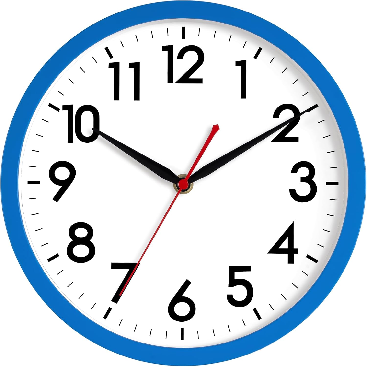 Amazon.com: AKCISOT Wall Clock 10 Inch Silent Non-Ticking Modern Clocks ...