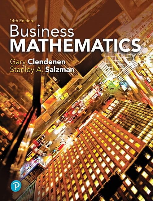 Business Mathematics : Clendenen, Gary, Salzman, Stanley: Amazon.co.za ...