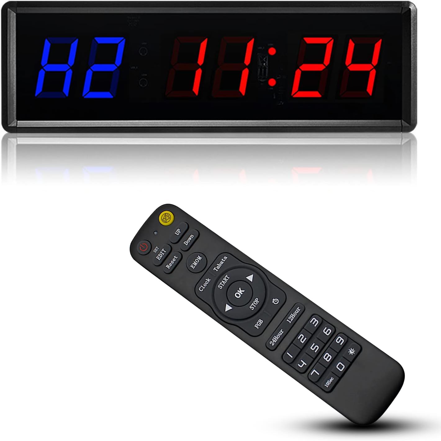 GymNext Flex Timer - Home Edition - Bluetooth App-Controlled Wall ...