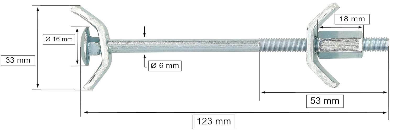 KOTARBAU® Worktop Connector for Table Top and Worktop Panel Connectors ...