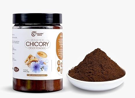 Amazon.com : Chicory India Premium Roasted Chicory Powder for Coffee ...