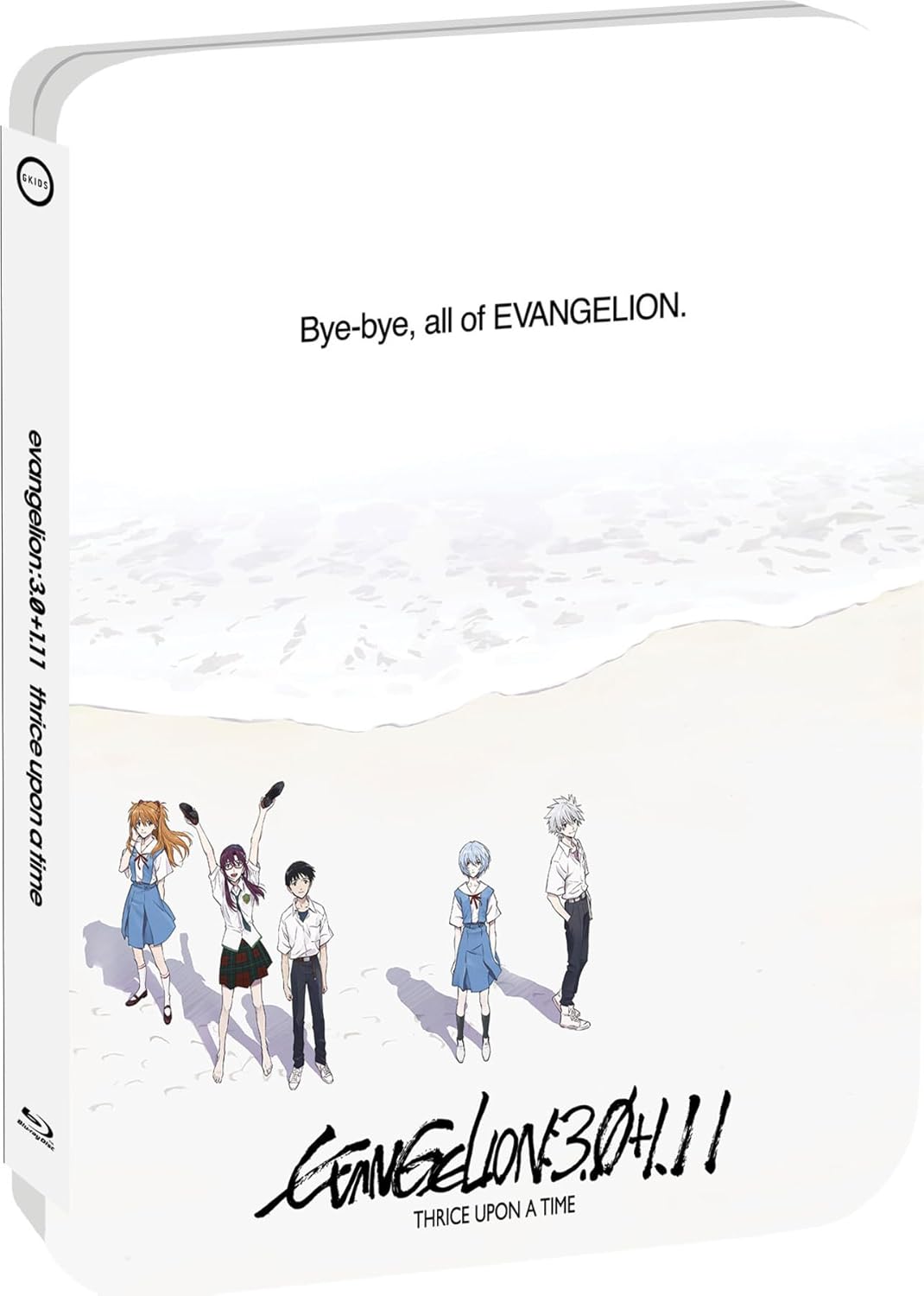 Amazon.com: Evangelion: 3.0+1.11 Thrice Upon a Time - Limited Edition Steelbook [Blu-ray ...