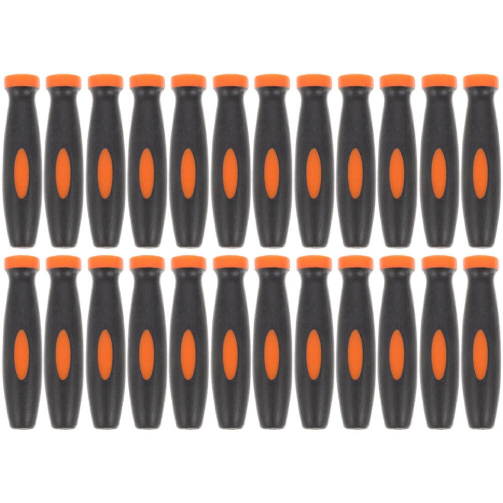 Uonlytech Thread File 24pcs Universal Rubber File Handles, Ergonomic ...
