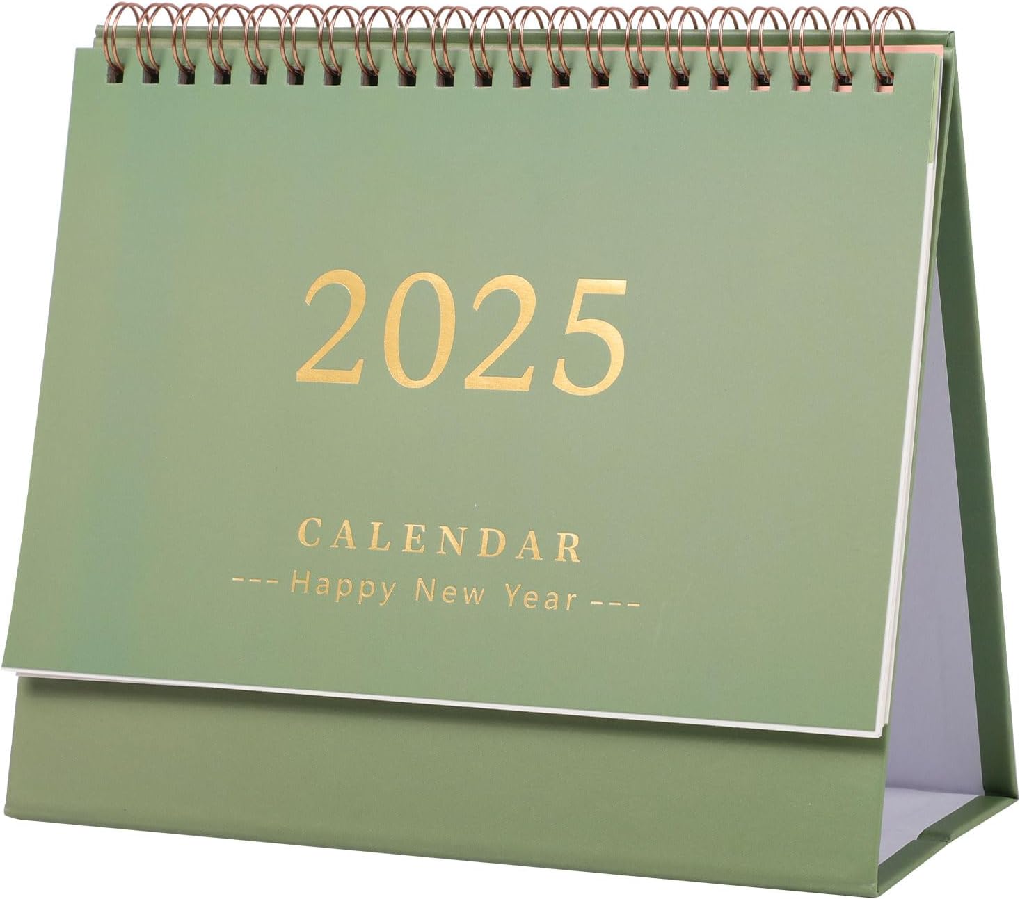 Small Desk Calendar 2025-2026 - 7.48x6.3 Inch Standing Flip 2026 ...