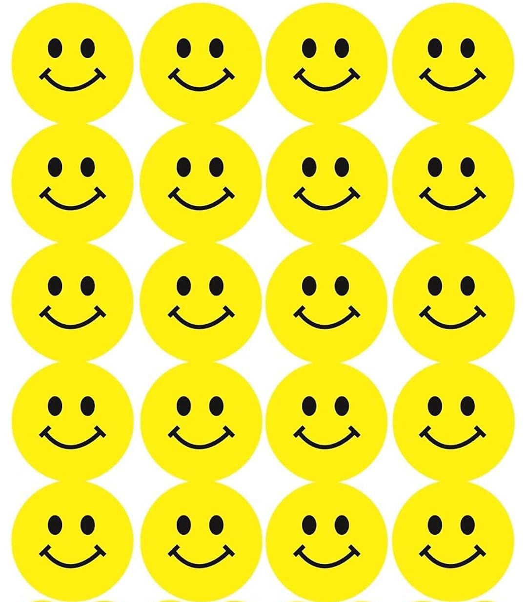 IMTION Emoji (Smile Stickers 420 pcs) Smiley face self-Adhesive Paper ...