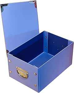 Amazon.com - CGEM Foldable storage box with lid, stainless steel handle ...