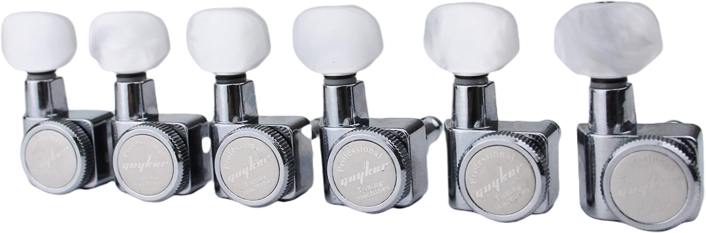 Amazon.com: Guyker 6 In-line Guitar Locking Tuners – 1:18 Lock String ...