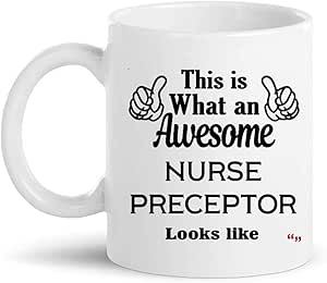 Awesome Nurse Preceptor - Taza de café de 325 ml, ideal para enfermería ...