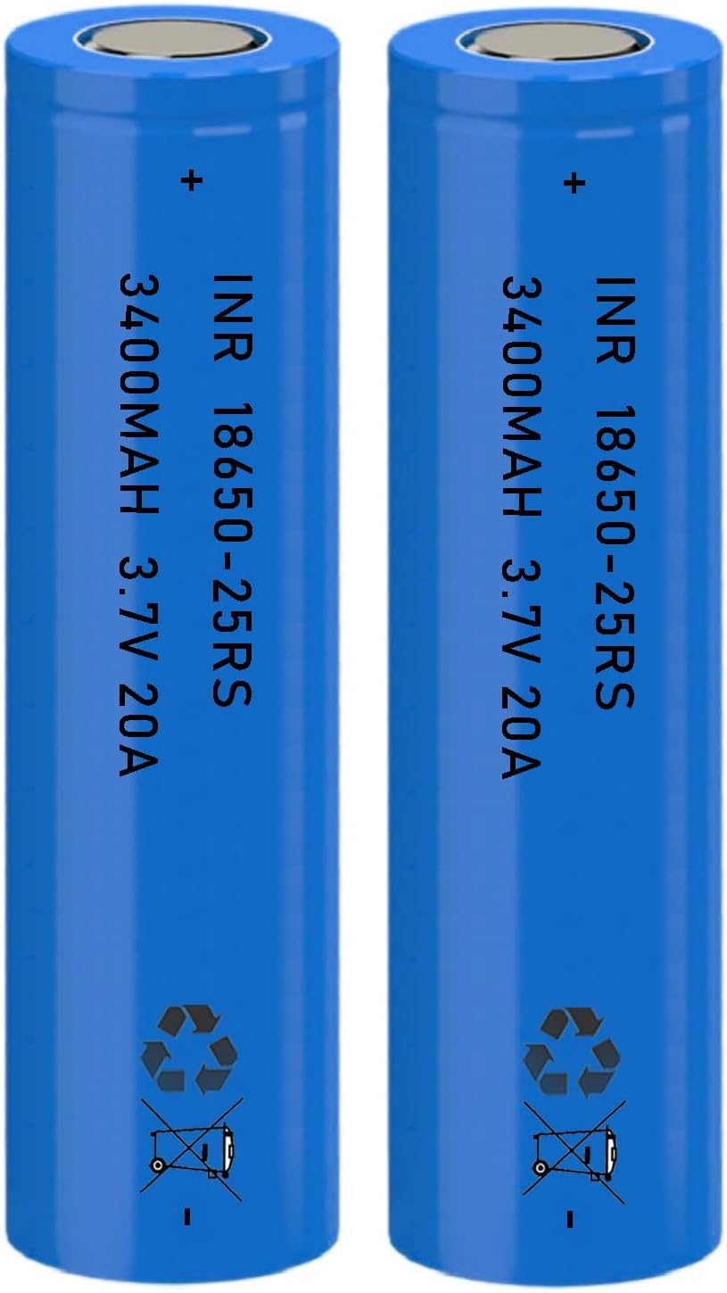 Amazon.com: Svenirven 18650 Rechargeable Battery 3.7V 18650 Button top 18650 Lithium ...