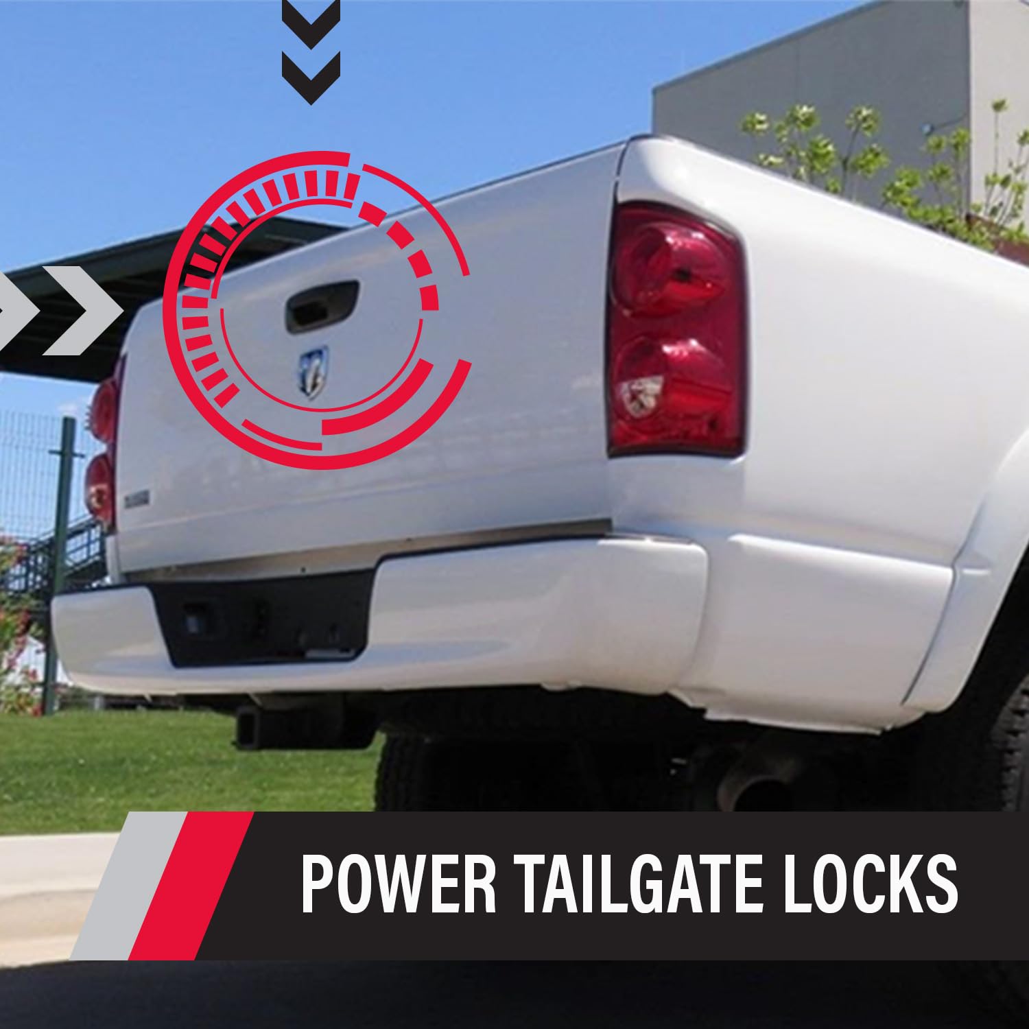 Snapklik.com : Pop & Lock PL8340 Power Tailgate Lock For Dodge Ram ...