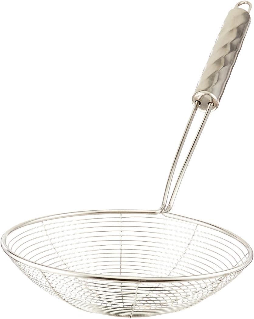 Amazon.com: ExcelSteel Wire Scoop Strainer, 6", Stainless Steel: Home ...