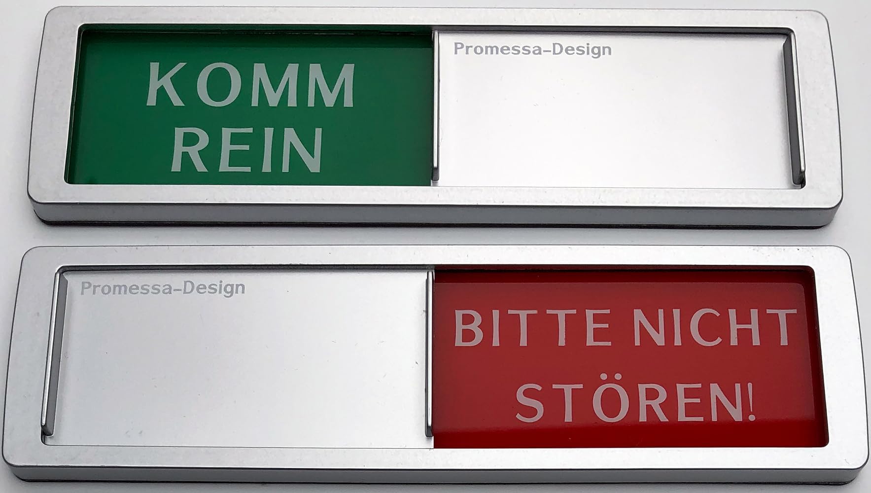 Komm rein-bitte nicht stören Schilder XL - Mit Schieber - Frei Besetzt ...