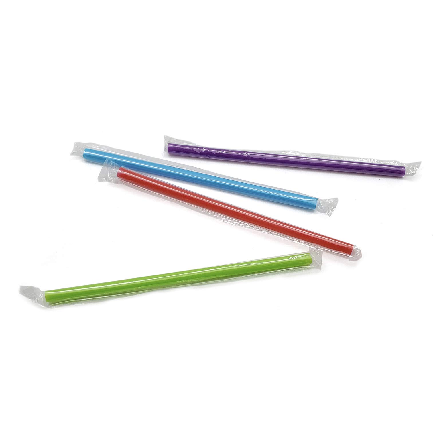 Amazon.com: KOLORAE INDIVIDUALLY WRAPPED STRAWS - 8.25'' INDIVIDUALLY ...