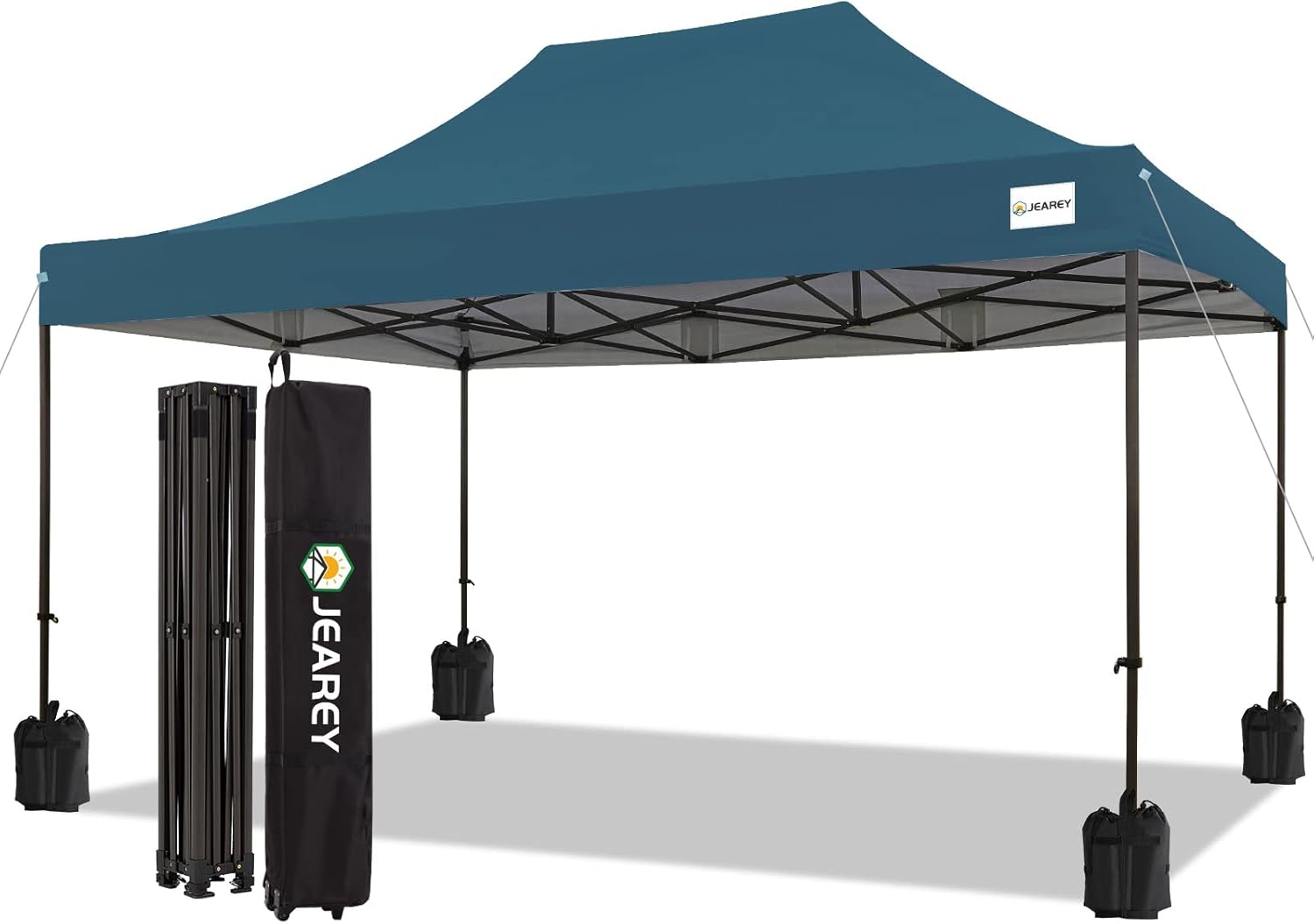 Amazon.com : JEAREY 10x15FT Pop Up Canopy Tent, Heavy Duty Outdoor ...