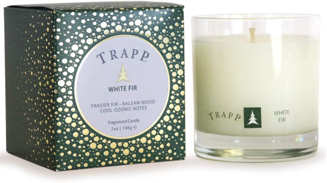 Amazon.com: Trapp Seasonal Collection White Fir Poured Scented Candle ...