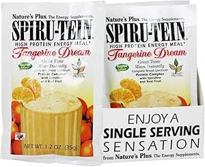 Amazon.com: Spirutein Tangerine Dream Packet - Nature's Plus - 1 ...