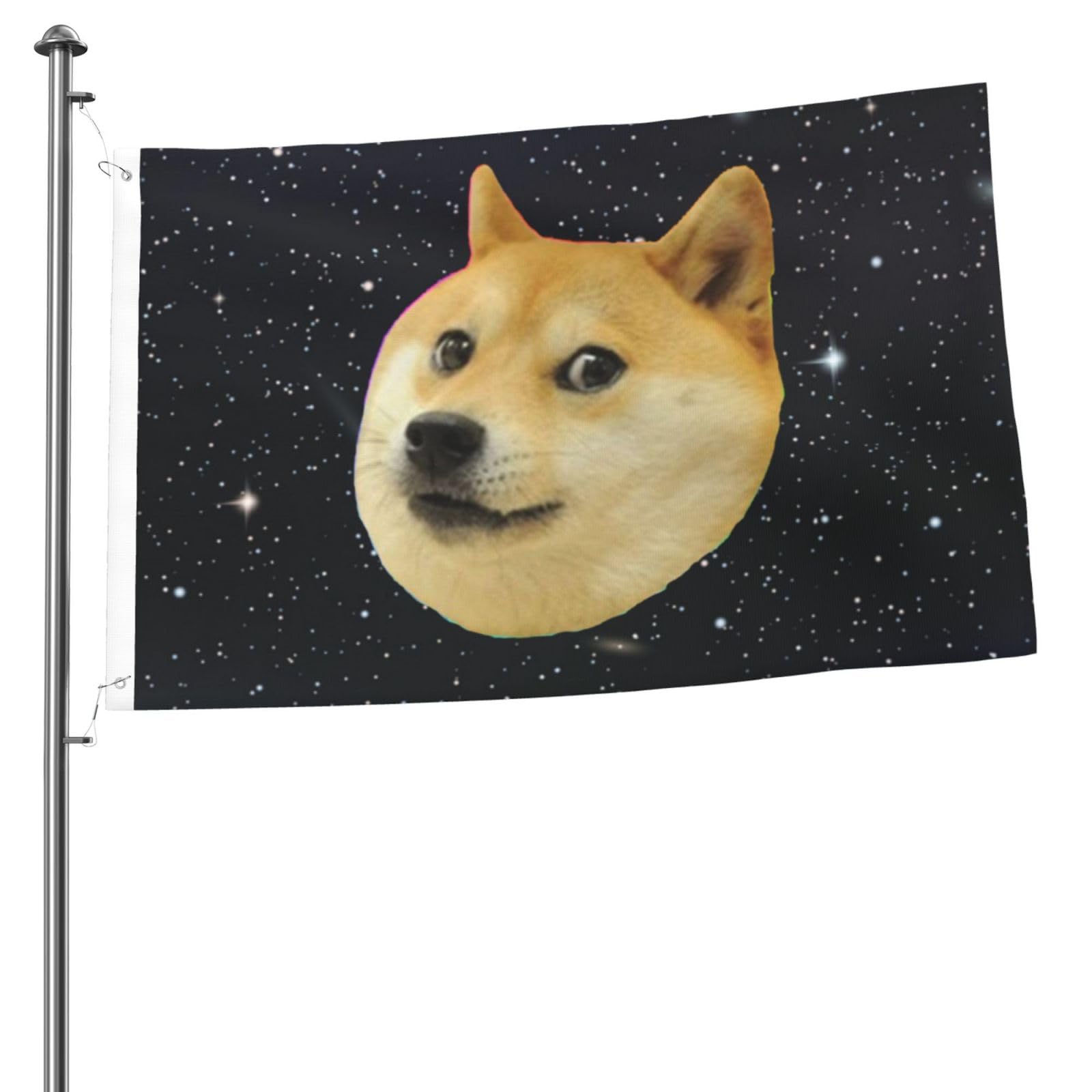 Amazon.com : Mr Doge Meme Dog Flag Double Sided 2x3 Feet - Vivid Color ...