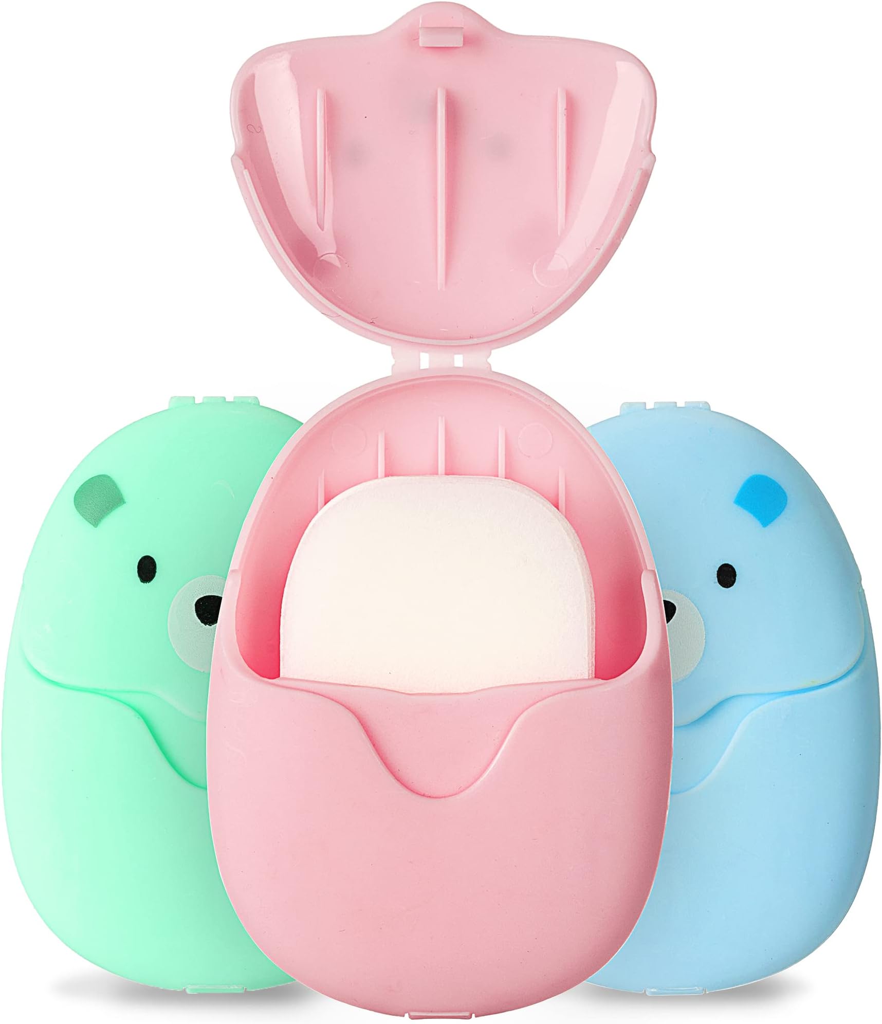 Amazon.com: KISEER 1 Box (50 Sheets) Mini Portable Travel Soap Paper ...