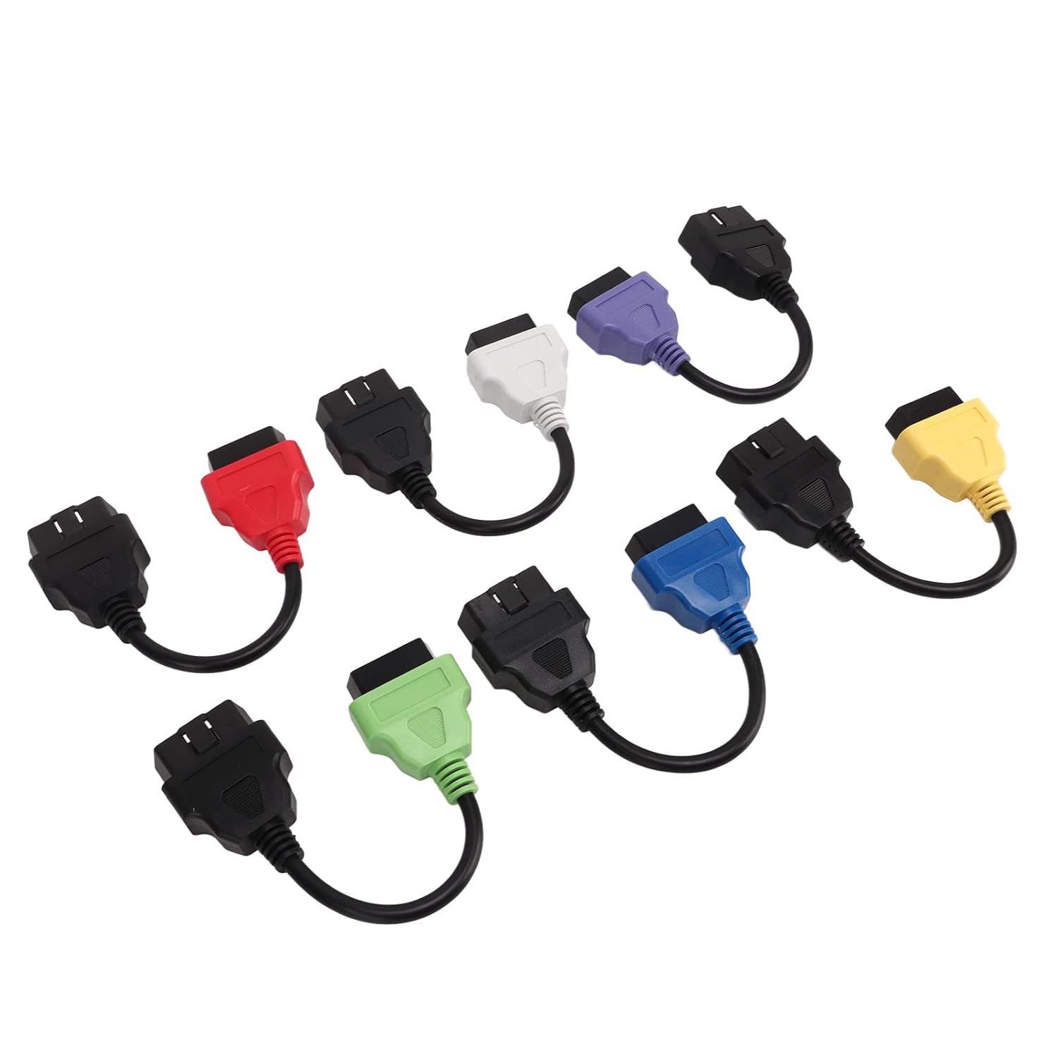 6 Pcs Multiecuscan Adapter Cable OBD2 Diagnostic ECU Scan Tool Cable ...