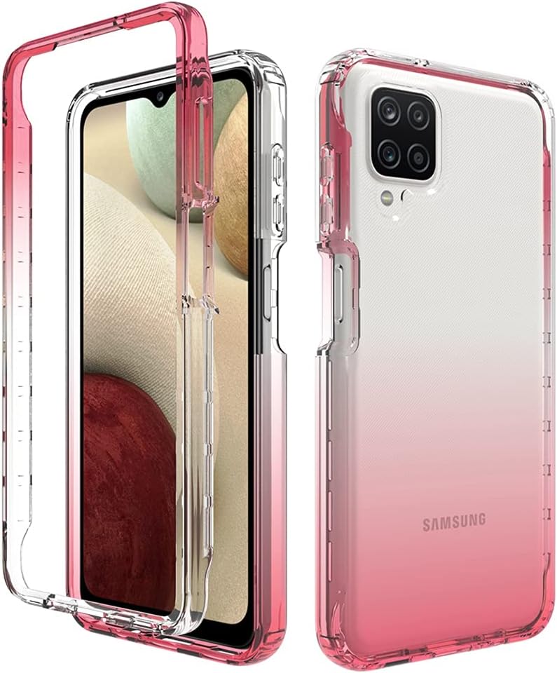Amazon.com: Folmeikat Samsung Galaxy A12 Phone Case, Clear Transparent ...
