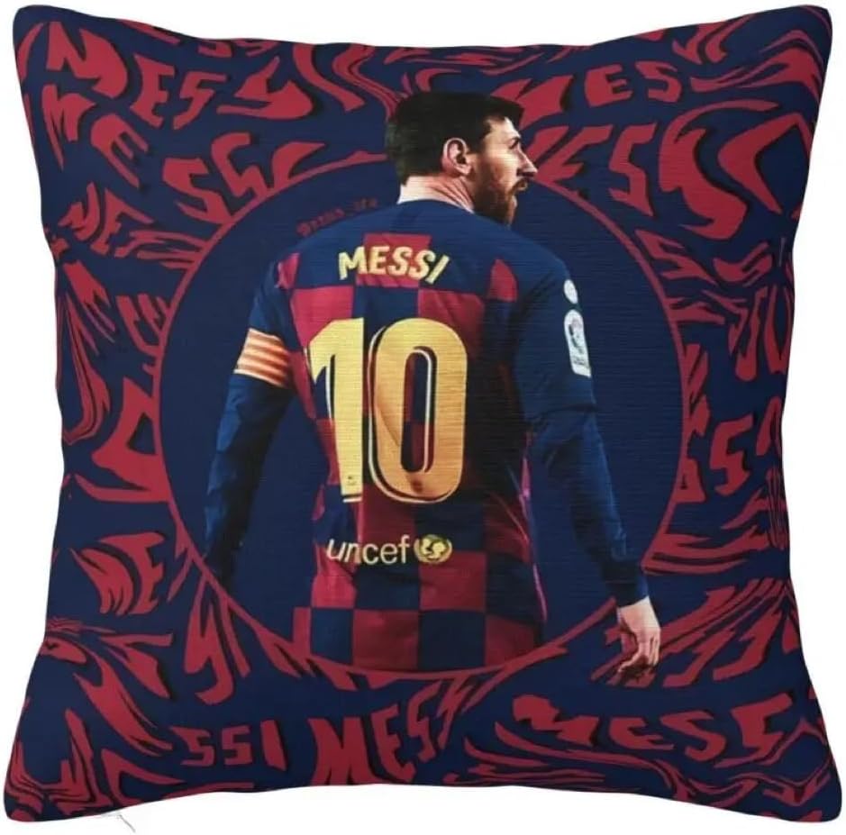 The Beach Stop Sports Hero Lionel Messi Cushion Cover | Gift Idea for ...