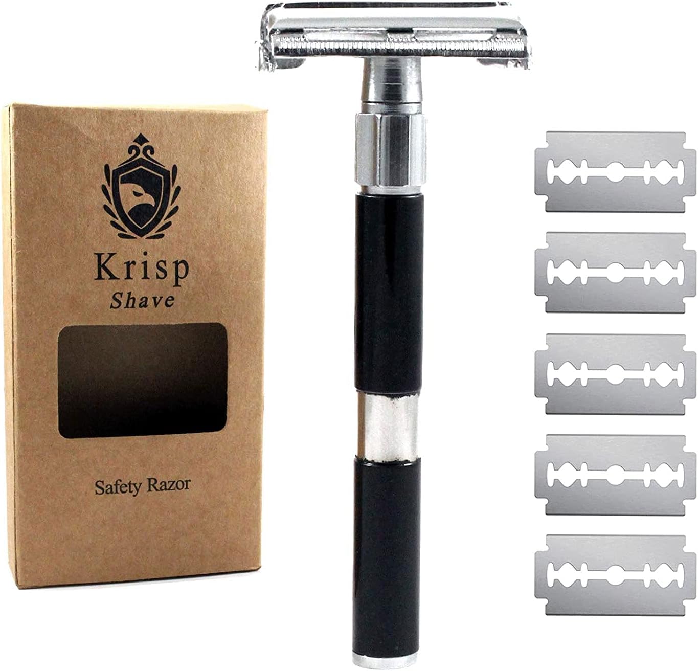 Amazon.com: Yintal Double Edge Safety Razors,Classic Men Shaving ...