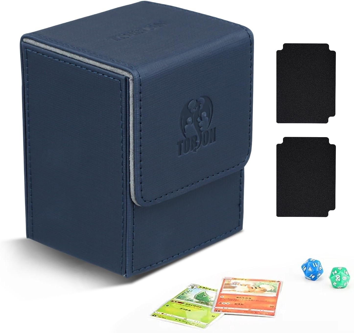 Mcbazel Deck Box for MTG Cards,Card Deck Box Fits 100+ Single Sleeved ...