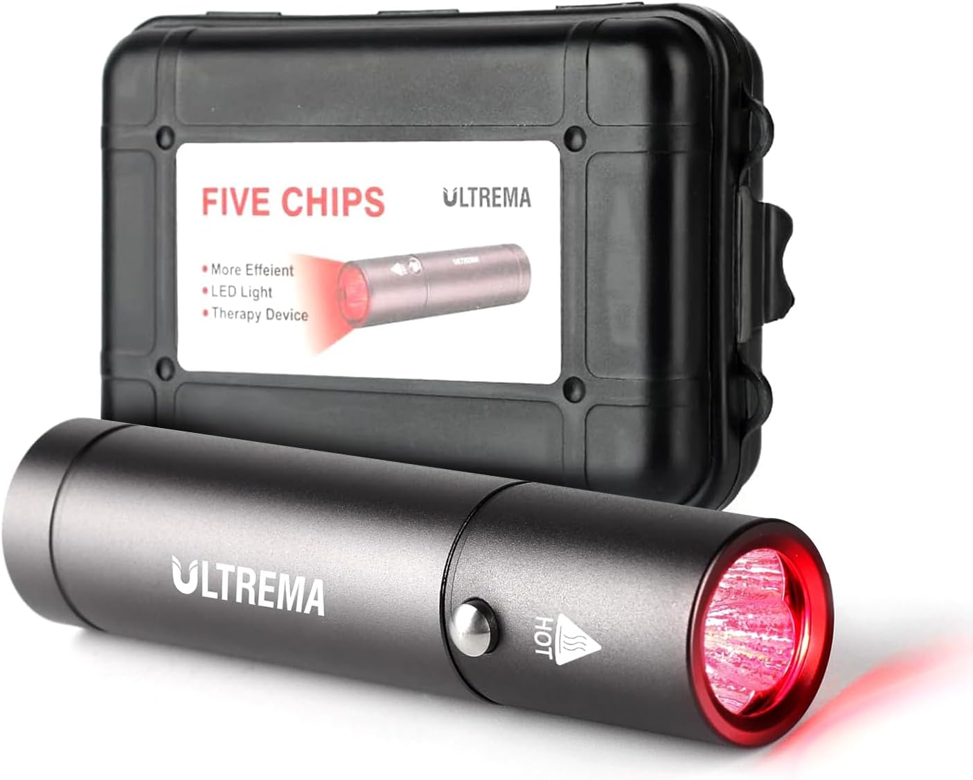 Amazon.com: Handheld Red Light Therapy Wand, ULTREMA Infrared Light ...