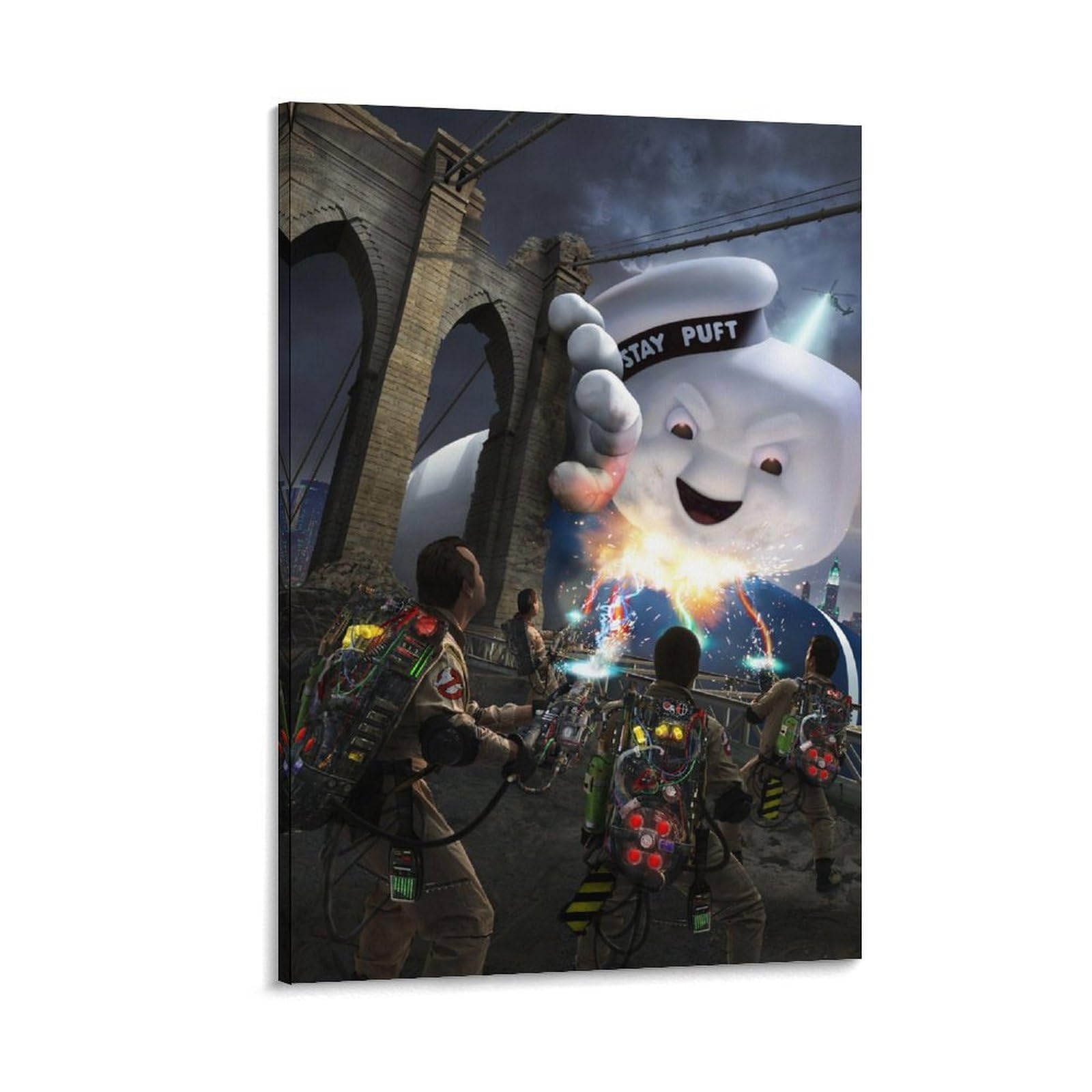 Amazon.com: Ghostbusters Stay-puft Marshmallow Man Poster Decor Room ...