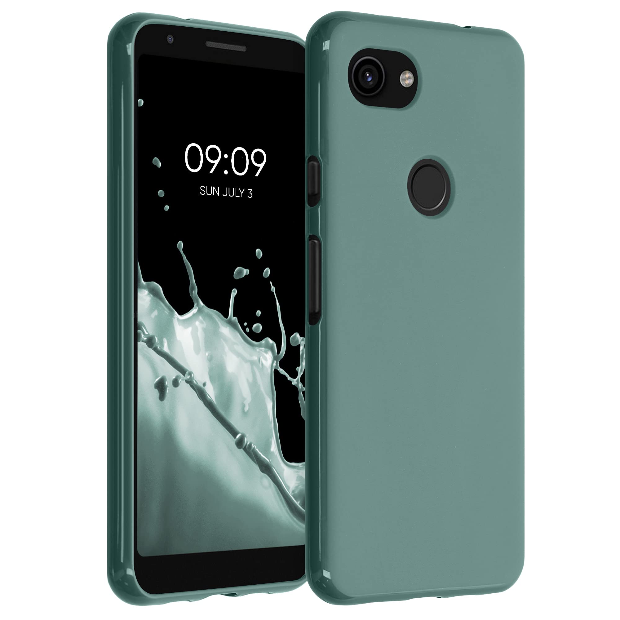 Amazon.com: kwmobile Case Compatible with Google Pixel 3a Case - Soft Slim Protective TPU ...