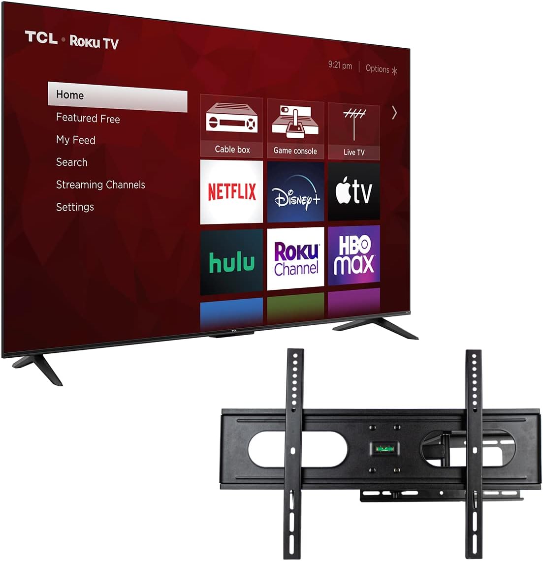 TCL Television de 55" Class 4K 2160p Smart LED TV HDR Funciona con ...
