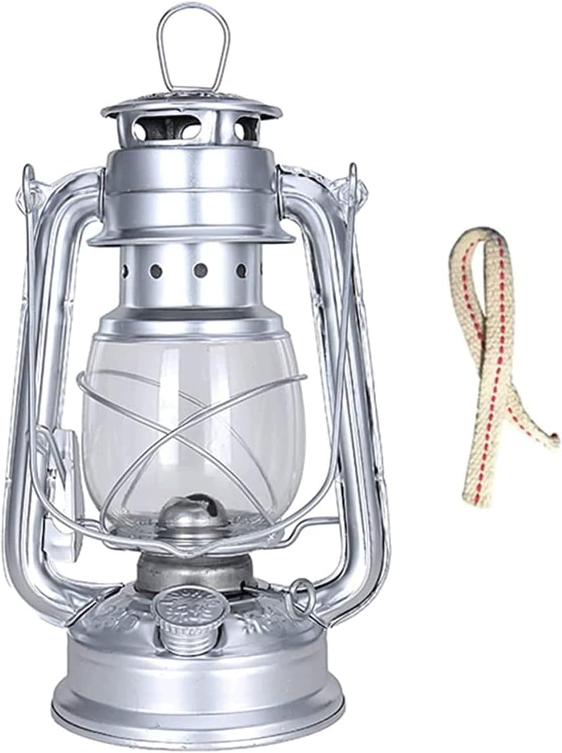 Amazon.com: TiStm Oil Lamp Lantern 9.8 Inch Oil Lamp for Indoors Rustic ...